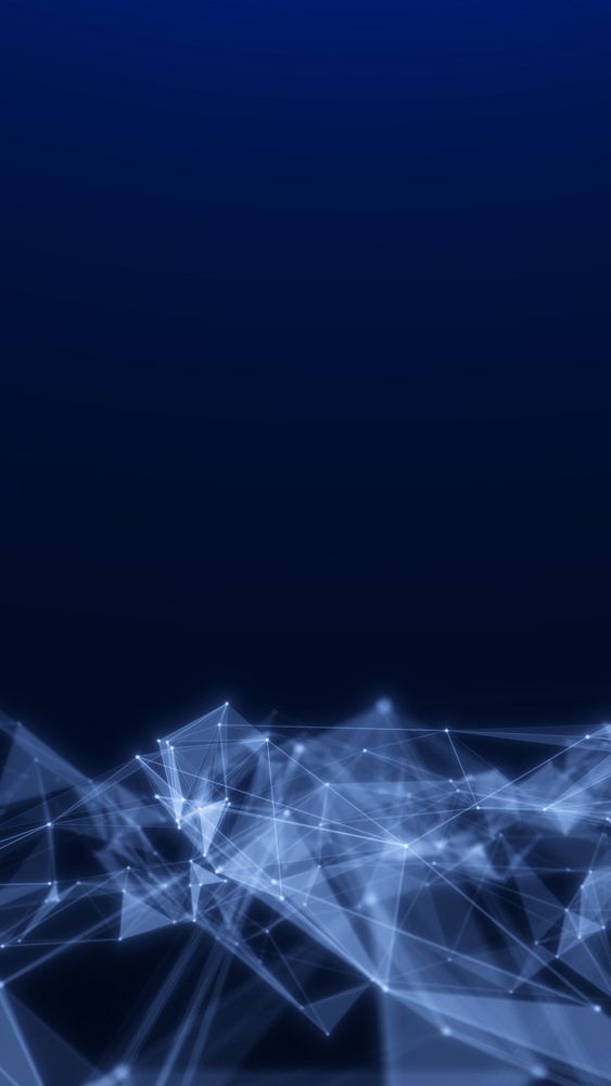 Abstract technology blue mobile wallpaper, | Premium Photo - rawpixel