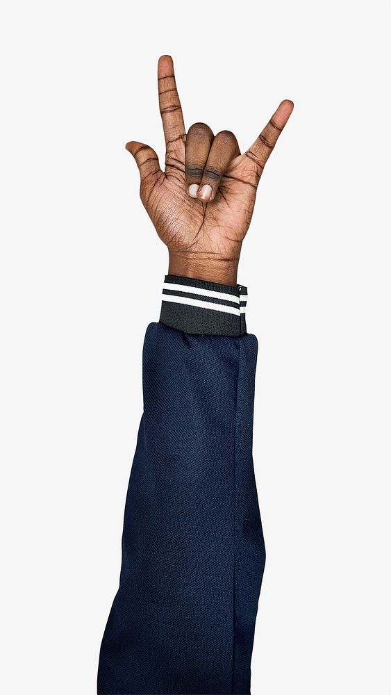 ILY hand sign, isolated image | Free Photo - rawpixel