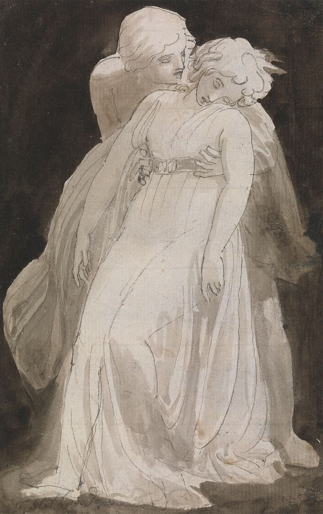 Solicitude: Man Supporting Fainting Woman | Free Photo - rawpixel