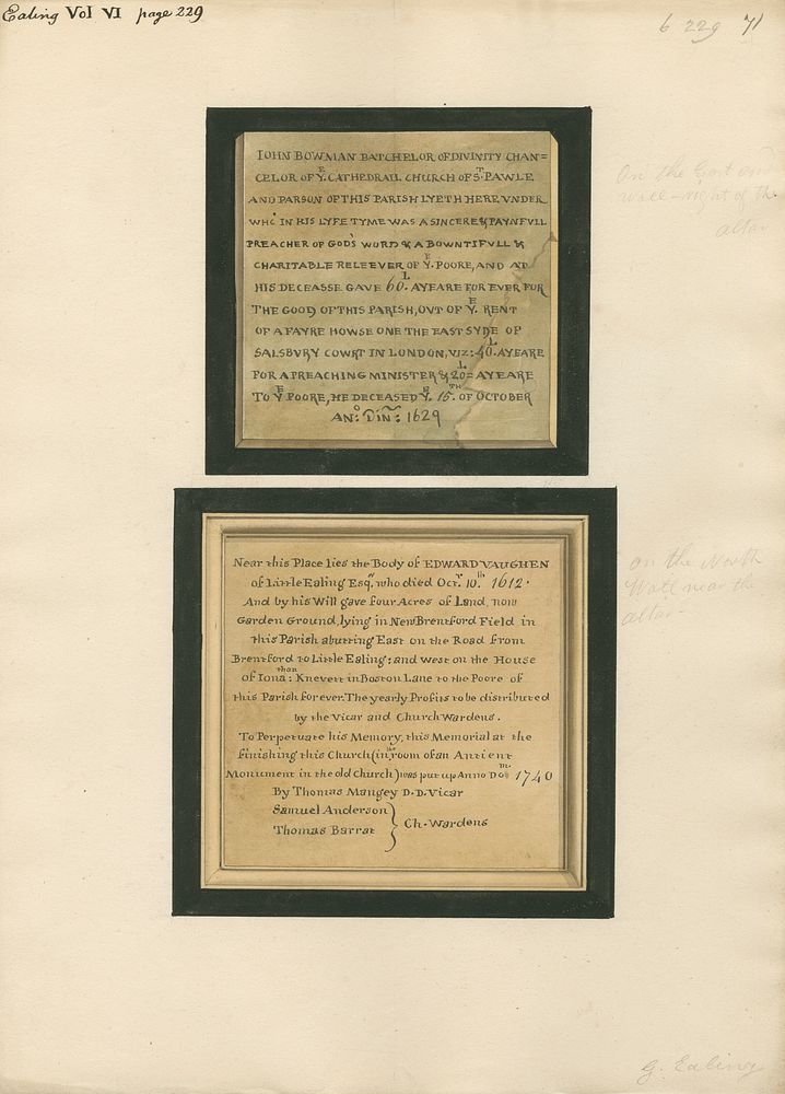 Memorial John Bowman Edward Vaughen | Free Photo Illustration - rawpixel