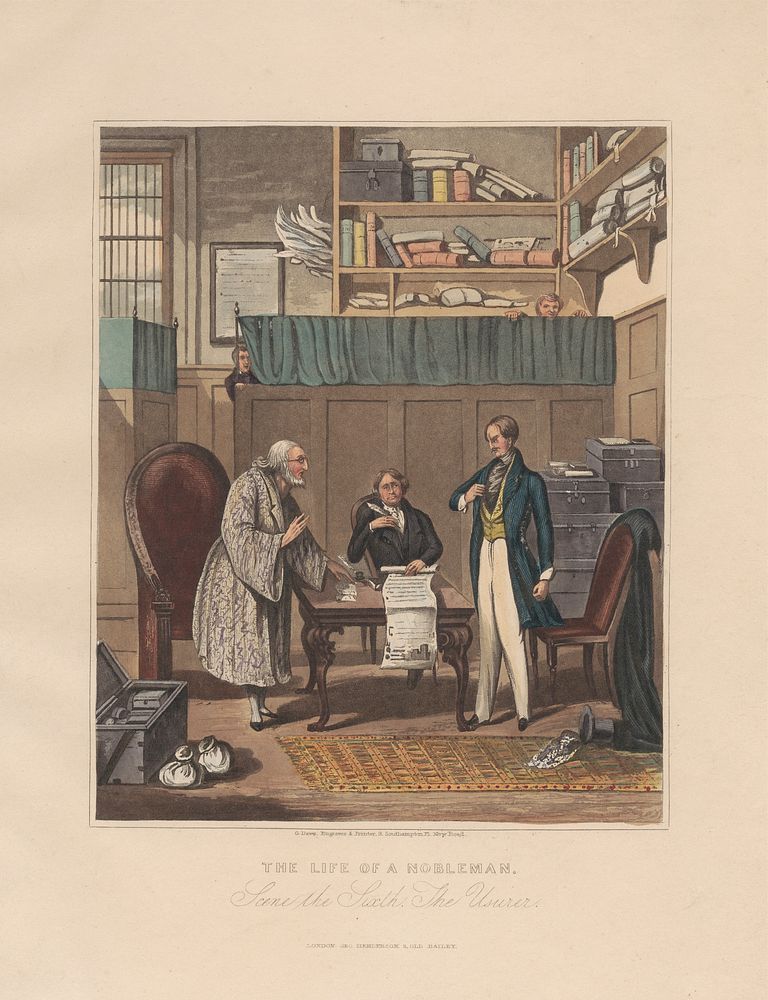 The Usurer | Free Photo Illustration - rawpixel