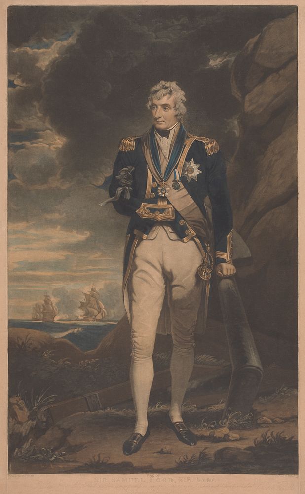 Sir Samuel Hood, K.B | Free Photo Illustration - rawpixel