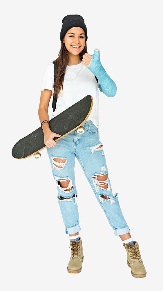 Young woman isolated image | Free Photo - rawpixel