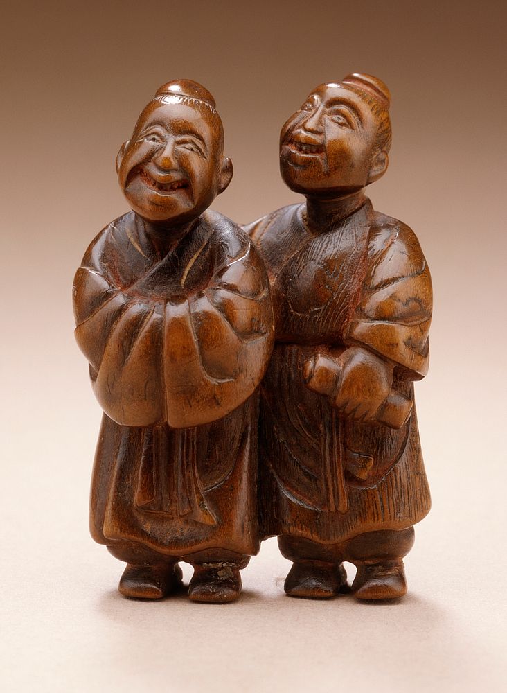 Kanzan Jittoku: Two Zen Worthies | Free Photo - rawpixel