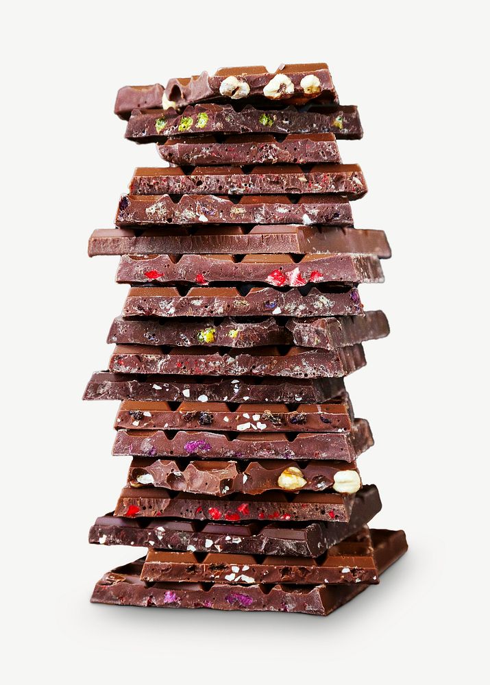 Chocolate bar dessert collage element | Premium PSD - rawpixel