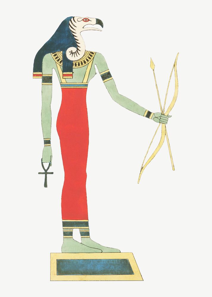 Egypt goddess vintage illustration, collage | Premium PSD - rawpixel