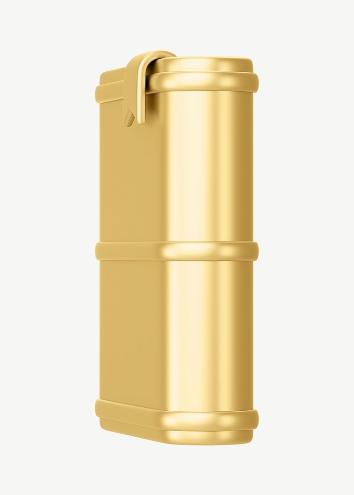 Gold book spine, 3D education | Premium PSD - rawpixel