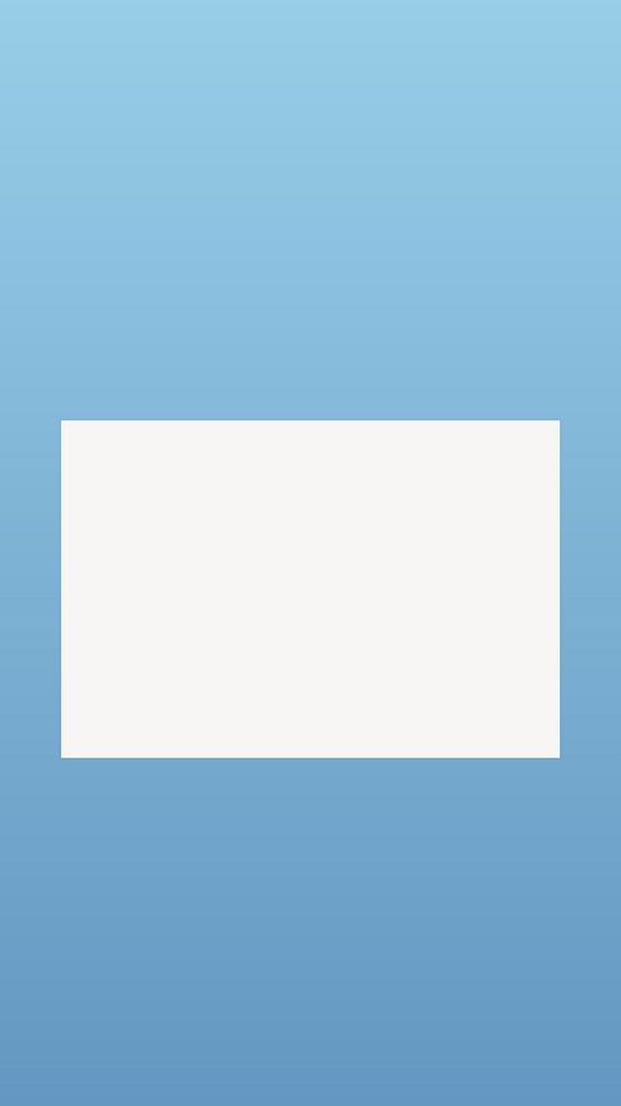 Gradient blue rectangle frame vector | Premium Vector - rawpixel