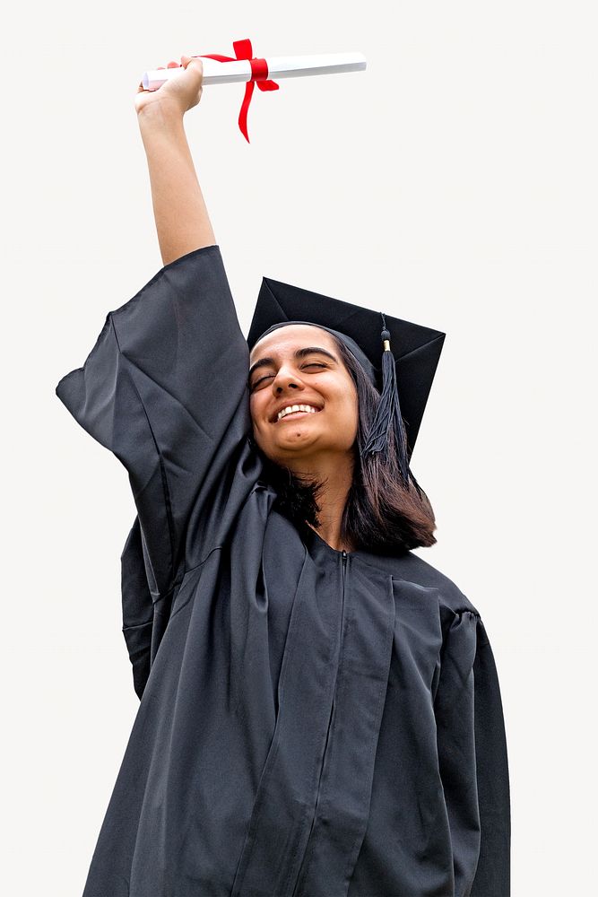 Celebrating academic achievement isolated image | Free Photo - rawpixel
