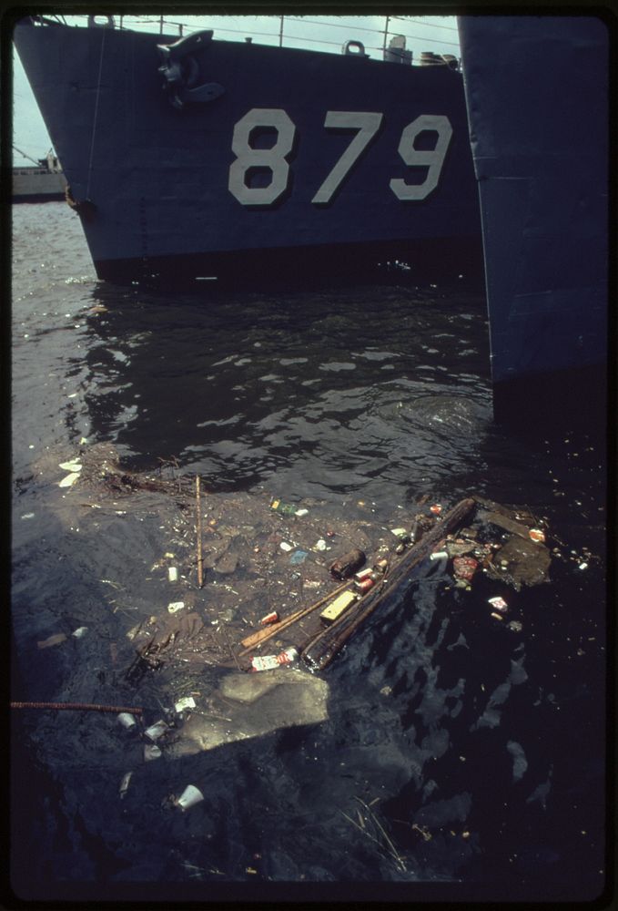 Discharge Garbage Navy Pier. 1983 | Free Photo - rawpixel