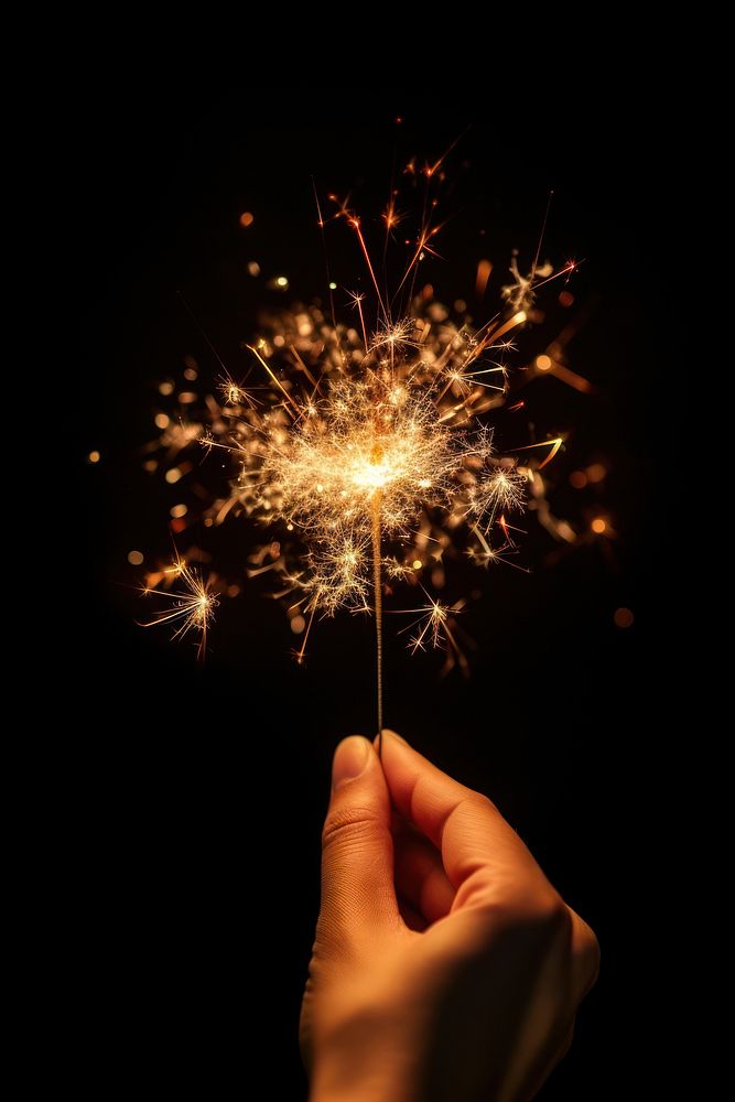 Sparkler finger hand fireworks. | Free Photo - rawpixel
