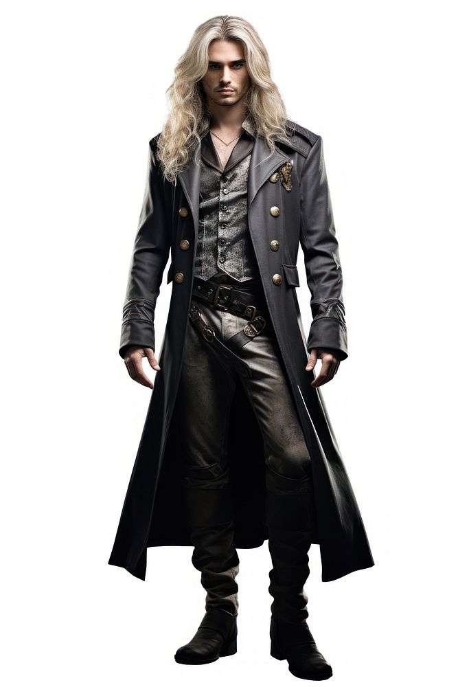 Steampunk style coat overcoat fantasy. | Free Photo - rawpixel