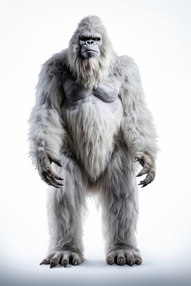 Yeti mammal animal white. AI | Free Photo - rawpixel