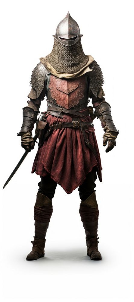 Medieval pike man helmet sword | Premium Photo - rawpixel