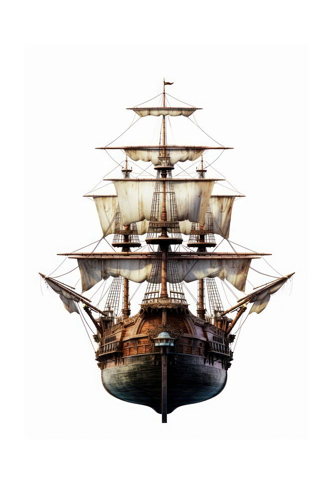 magical flying pirate ship watercraft | Premium Photo - rawpixel