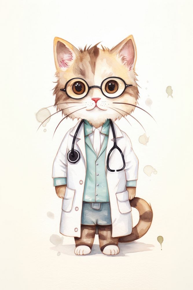 Cat hospital patient drawing sketch | Premium Photo Illustration - rawpixel