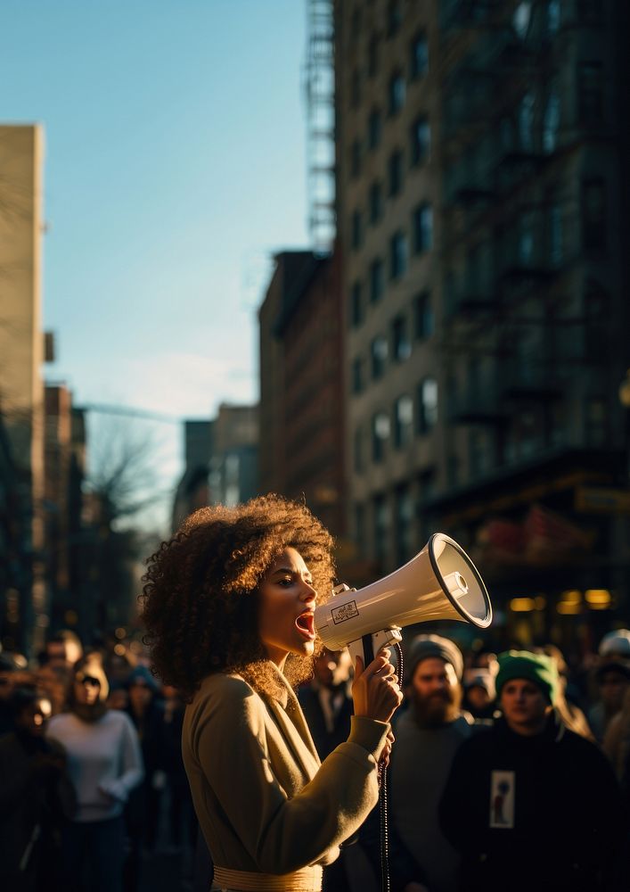 Shouting protest female people. | Free Photo - rawpixel
