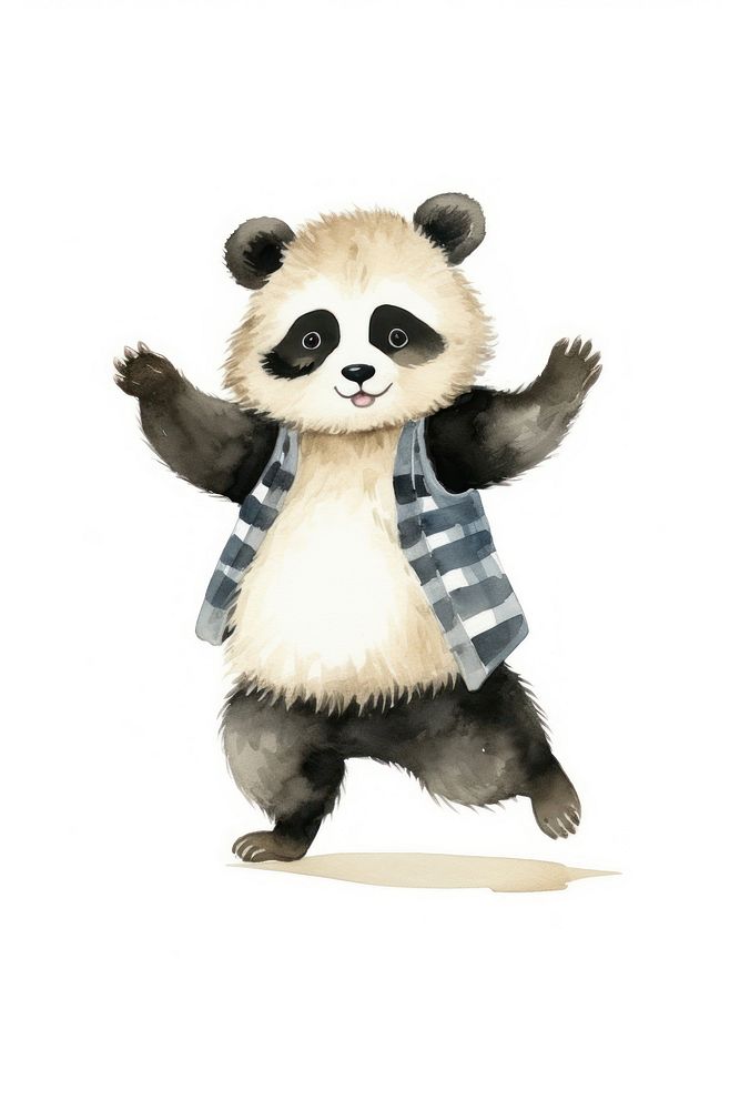 Baby raccoon dancing animal wildlife | Premium Photo Illustration ...