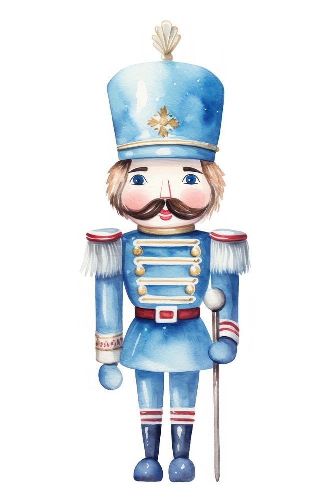 Nutcracker drawing white background representation | Free Photo ...