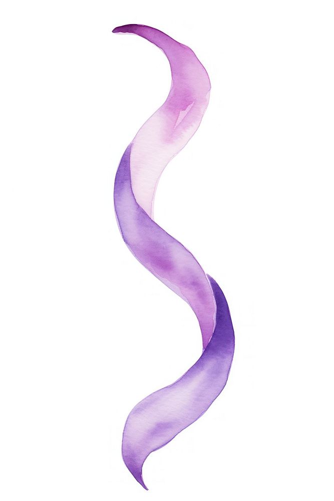 Spiral purple line ribbon banner | Free Photo Illustration - rawpixel