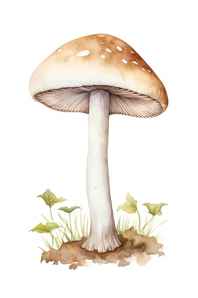 Inky cap mushroom fungus agaric | Premium Photo Illustration - rawpixel