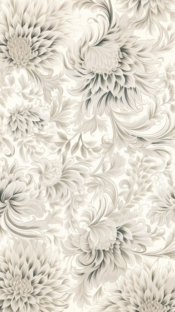 Vintage pattern muted white art | Premium Photo Illustration - rawpixel