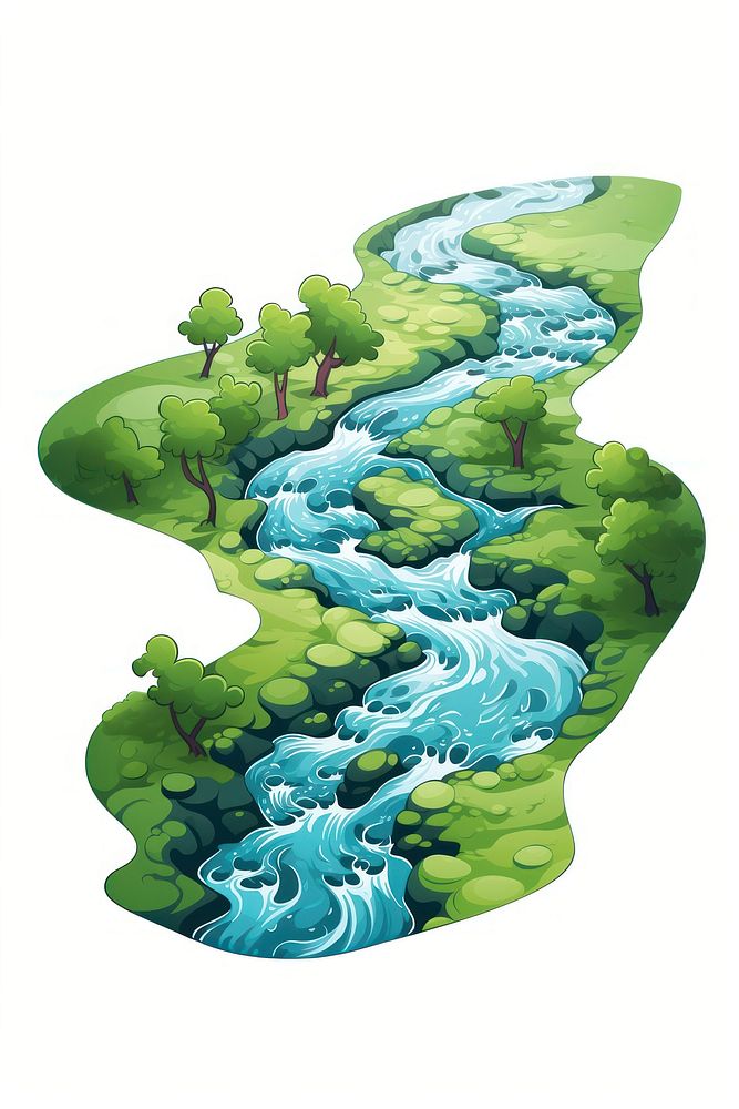 River water stream outdoors nature | Premium Photo Illustration - rawpixel