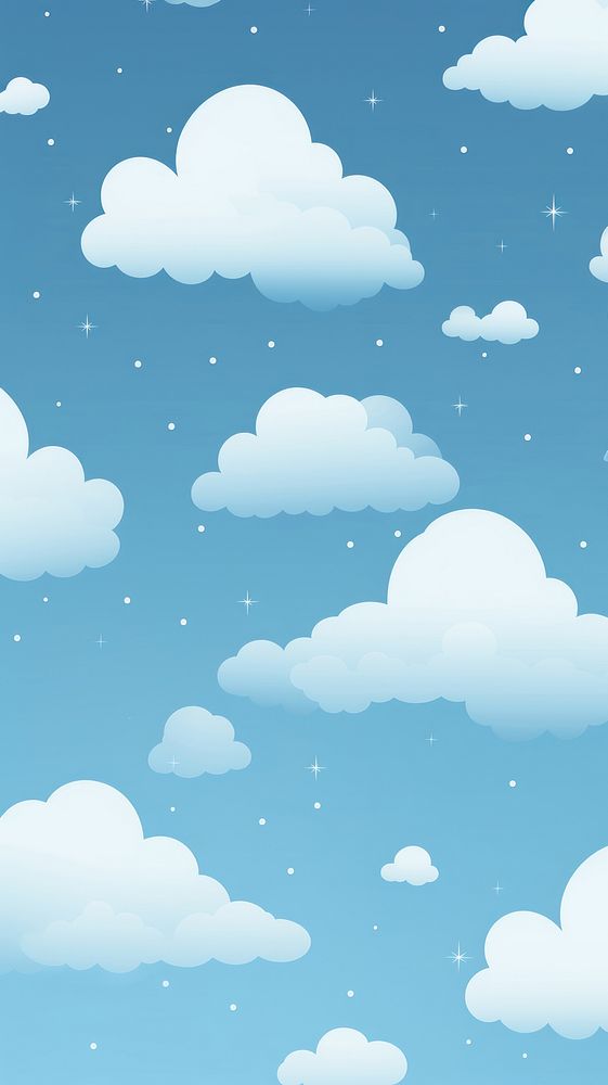 Clouds backgrounds outdoors pattern. AI | Free Photo Illustration ...
