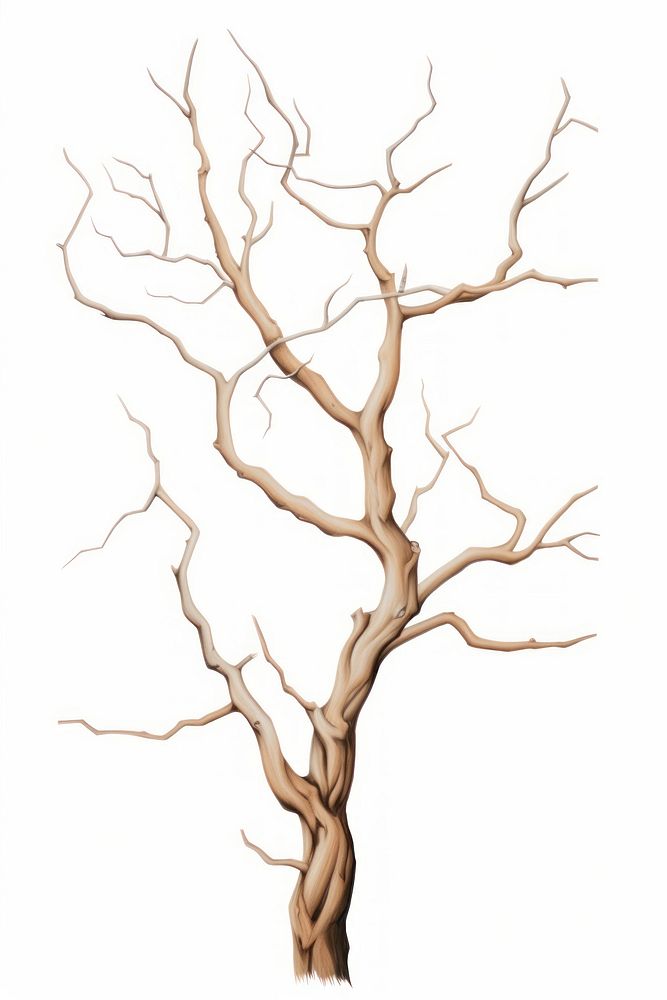 Dry tree drawing sketch plant. | Free Photo Illustration - rawpixel