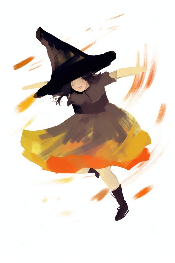 Witch dancing adult creativity recreation. | Free Photo Illustration ...