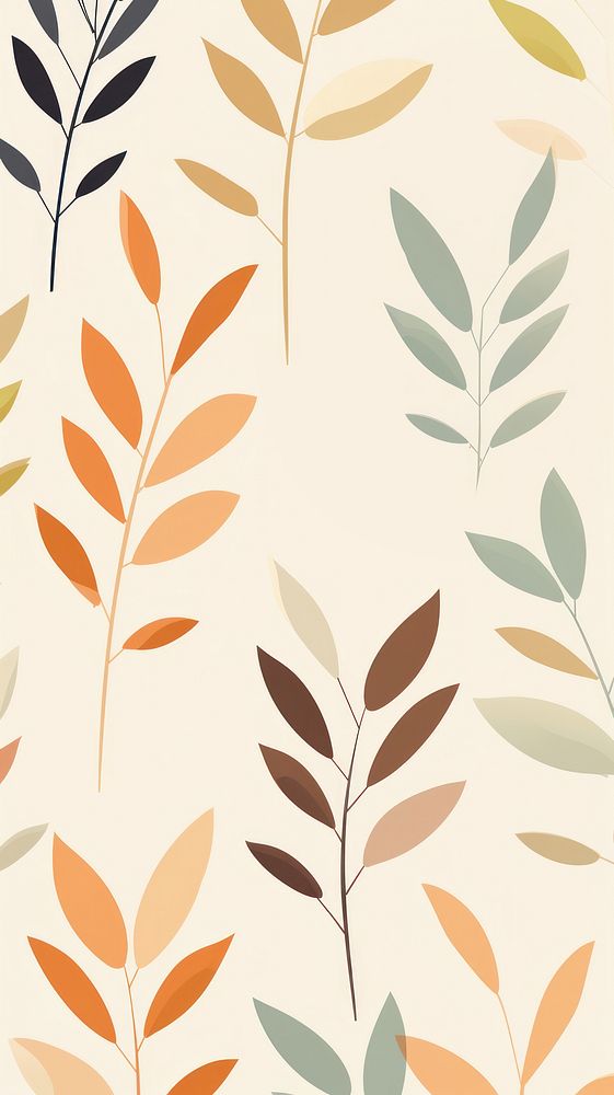 Leaf pattern backgrounds wallpaper. AI | Premium Photo Illustration ...