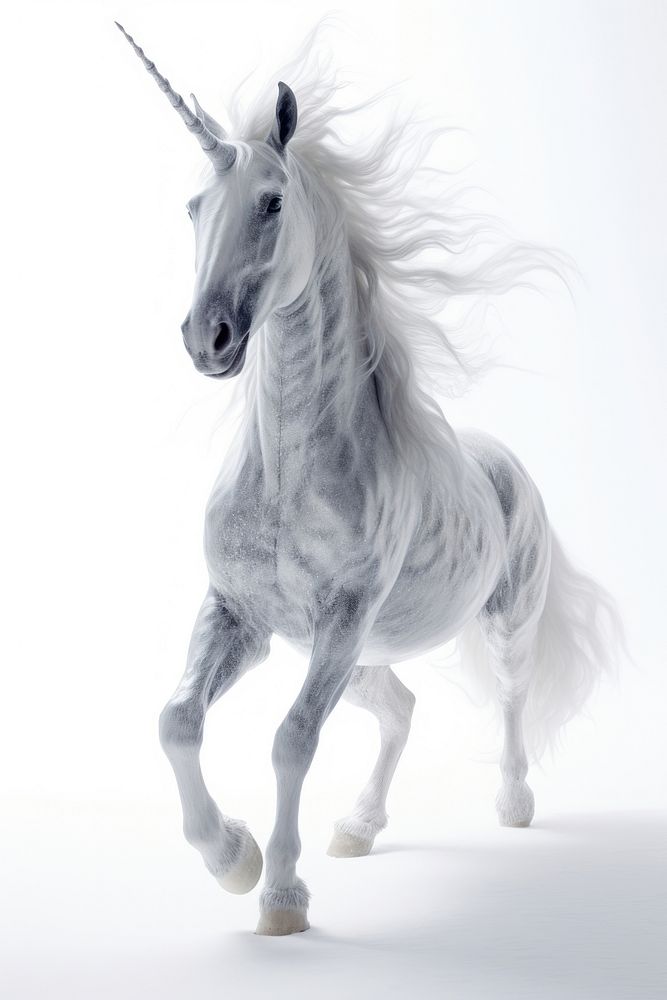 Unicorn stallion animal mammal. AI | Free Photo - rawpixel