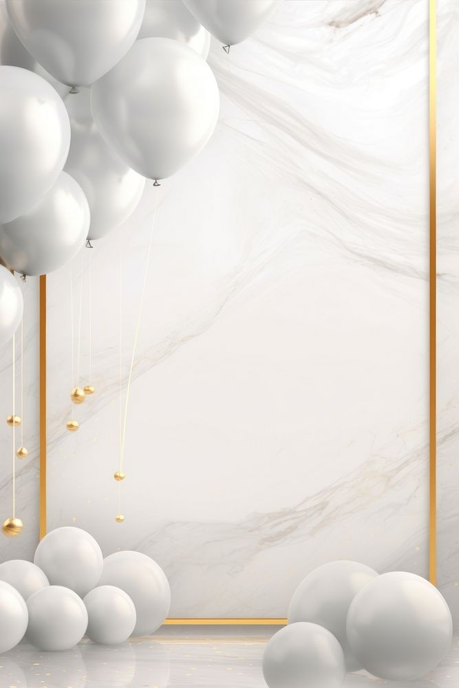 White balloon backgrounds abstract celebration. | Free Photo - rawpixel
