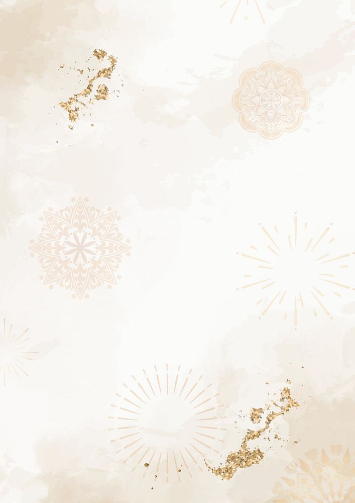 Beige Diwali festival background, aesthetic | Free Photo Illustration ...