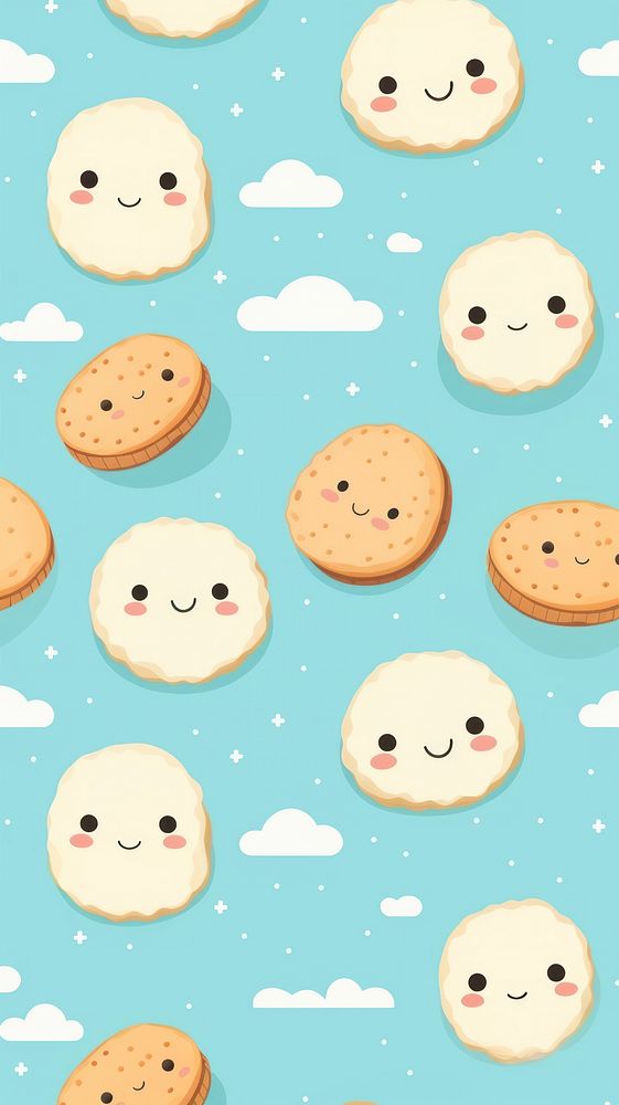 Biscuit backgrounds pattern cookie. AI | Premium Photo Illustration ...