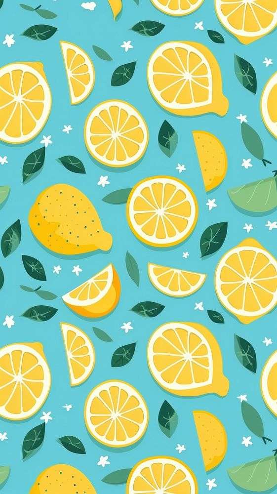 Lemon backgrounds pattern fruit. AI | Premium Photo Illustration - rawpixel