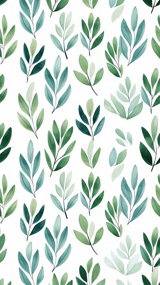 Leaf pattern backgrounds plant. | Free Photo Illustration - rawpixel