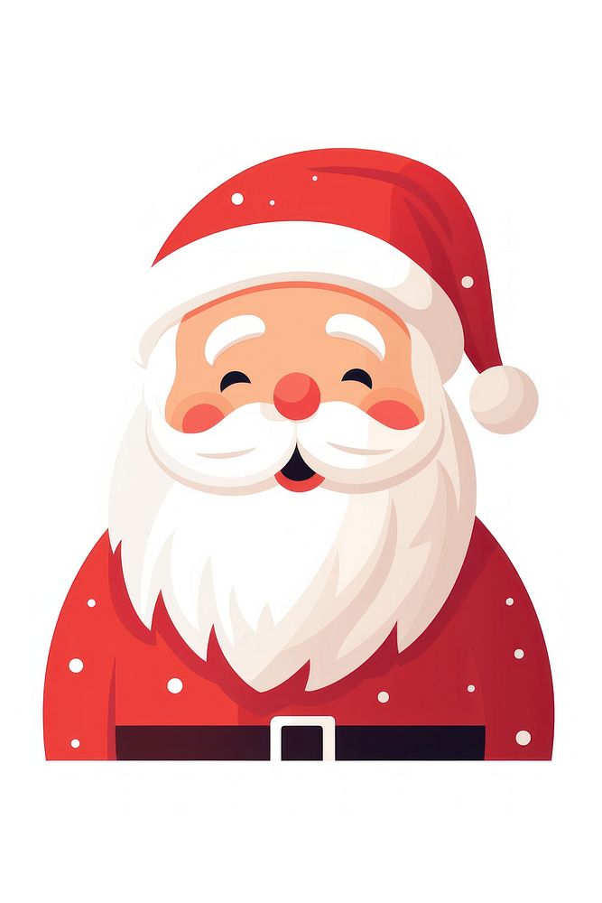 Santa white background celebration decoration. | Premium Photo ...