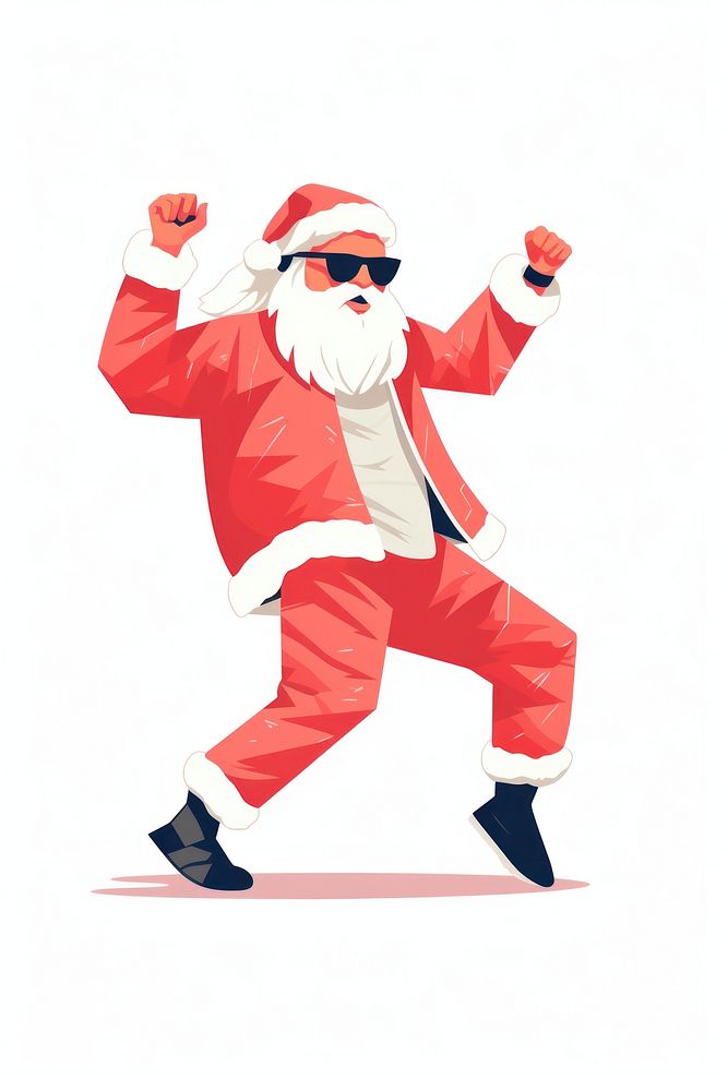 Santa christmas white background celebration. | Premium Photo ...