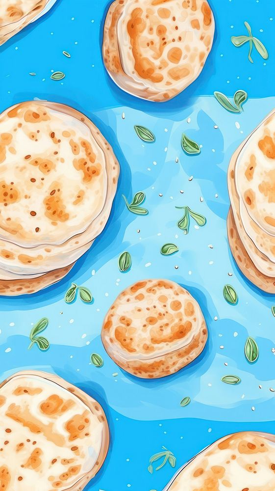 Roti backgrounds pancake pattern. | Free Photo Illustration - rawpixel