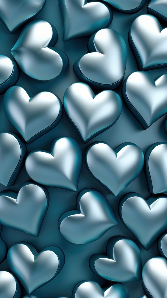 Hearts pattern blue transportation. | Premium Photo Illustration - rawpixel