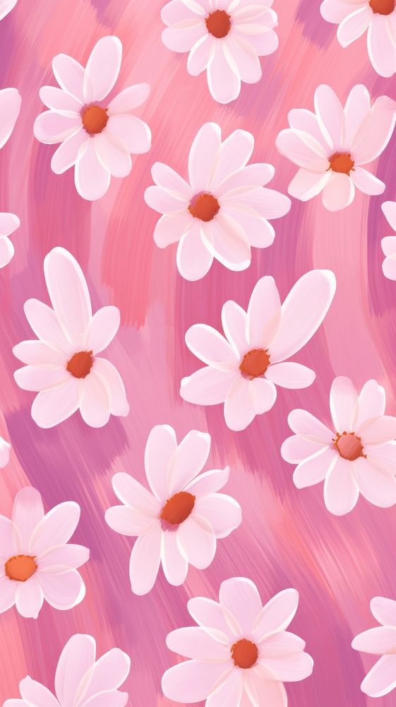 Flower pattern backgrounds wallpaper. | Premium Photo Illustration ...