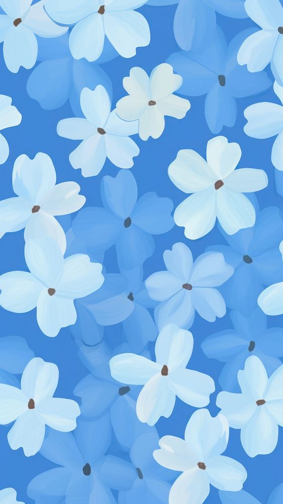 Flower pattern backgrounds wallpaper. | Premium Photo Illustration ...