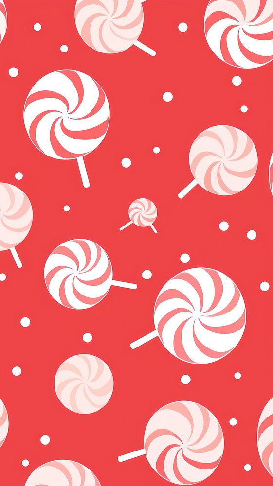 Candy cane lollipop pattern food. | Free Photo Illustration - rawpixel