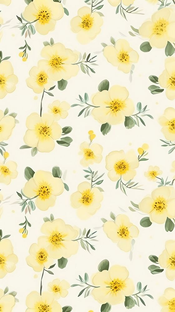 Primrose pattern backgrounds wallpaper. AI | Free Photo Illustration ...