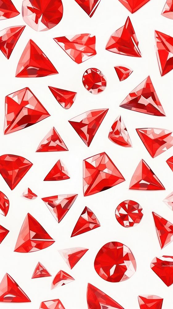 Red diamond jewelry pattern backgrounds. | Free Photo Illustration ...