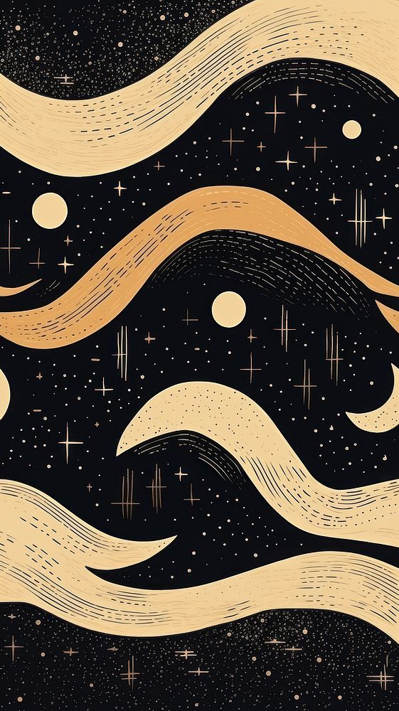 Moon astronomy pattern night. AI | Free Photo Illustration - rawpixel