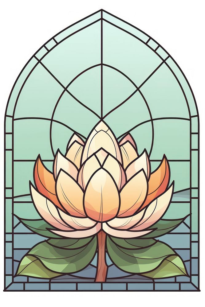 Lotus shape glass art. AI | Premium Photo Illustration - rawpixel