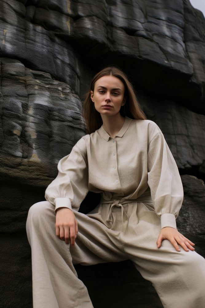 Clothes portrait nature adult. AI | Free Photo - rawpixel