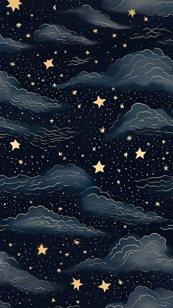 Night star sky astronomy pattern | Premium Photo Illustration - rawpixel